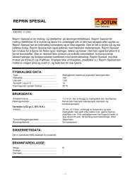 Teknisk datablad - Norwegian (no) - Jotun