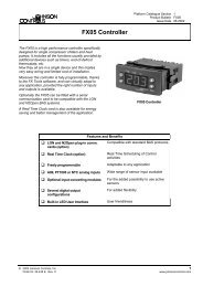 DX-9100 Digital Controller, Version 2 - Technoprocess