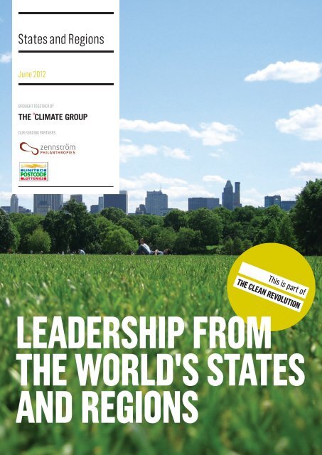 States and Regions - The Climate Group