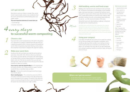 A Guide To Worm Composting - Christchurch City Council