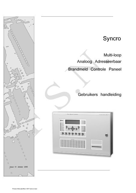 Kentec Syncro handleiding - Ricor Security