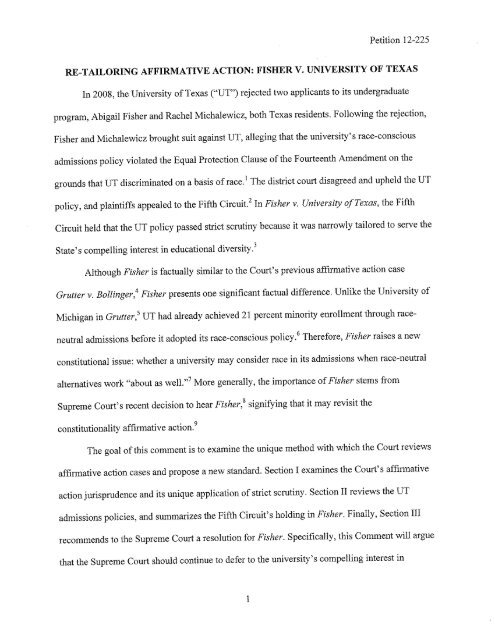 Case Comment Example 4 Minnesota Law Review