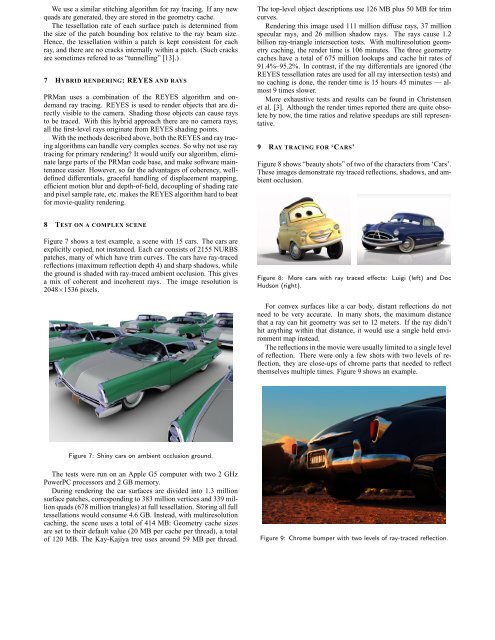 6 OTHER RAY-TRACING IMPLE