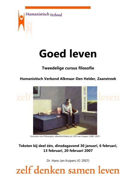 Goed leven - HumanistenForum