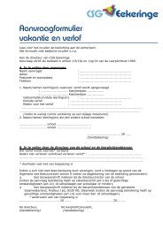 Aanvraagformulier voor vakantie en verlof In te vullen door ... - t Anker