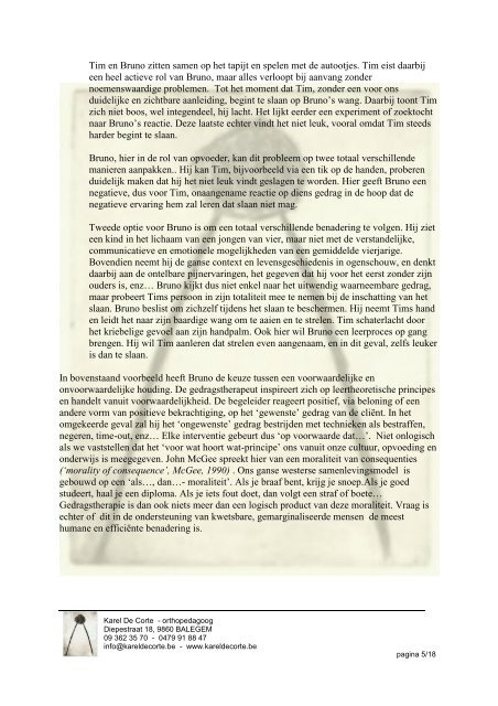 Gentle Teaching benadrukt