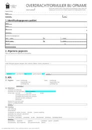 Medicatieverificatie bij opname en ontslag - VMS