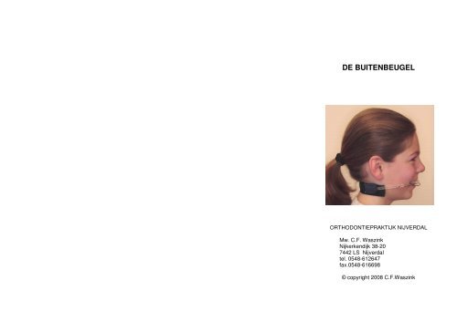DE BUITENBEUGEL - Orthodontiepraktijk Nijverdal