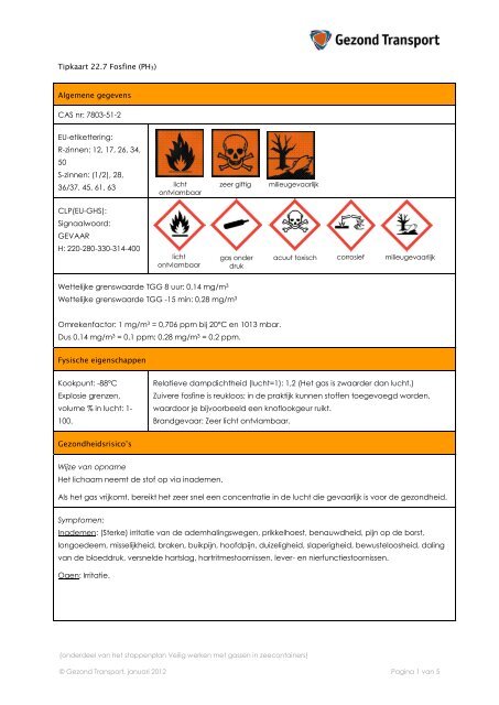 22.7 Fosfine - Oplossingenboek - Gezond Transport