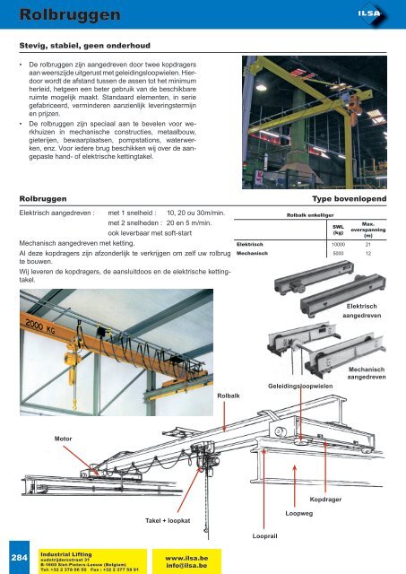 Rolbruggen Rolbrug - Industrial lifting