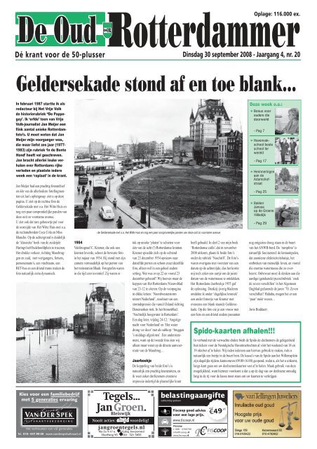 Jaargang 4, nr 20, week 40 - De Oud Rotterdammer