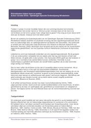 Groepsplan format gr 3-8 -voorbeeld 2 - WSNS Berkeldal