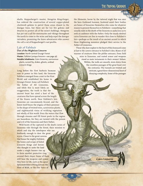 Pathfinder Campaign Setti