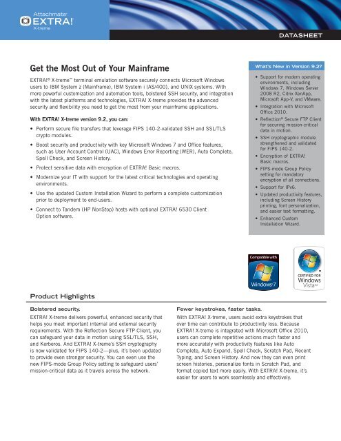 Get the Most Out of Your Mainframe - Attachmate