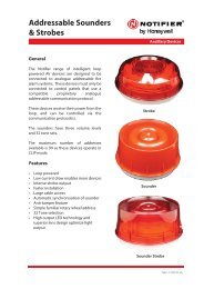 NCM-W, NCM-F, NCM-SMOF - Notifier by Honeywell