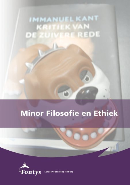 Minor Filosofie en Ethiek - Fontys Lerarenopleiding Tilburg