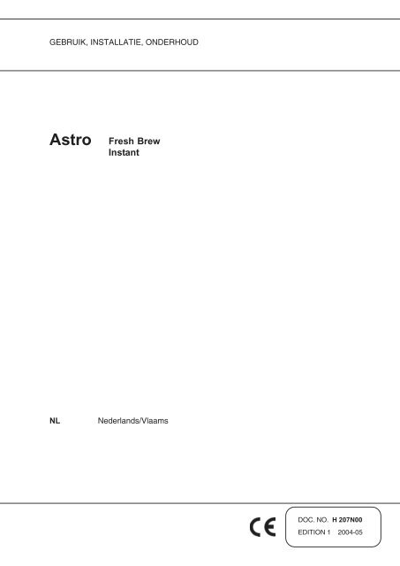 Astro Fresh Brew Instant - Douwe Egberts Professional