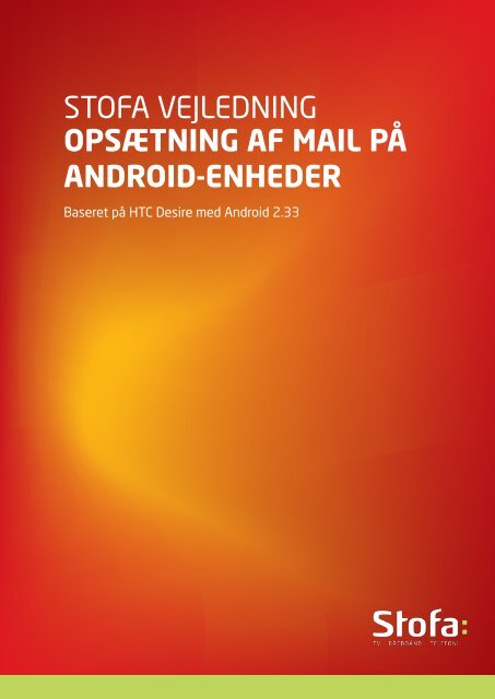 stofa vejledning opsætning af mail på android-enheder