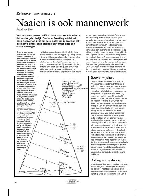 Naaien is ook mannenwerk