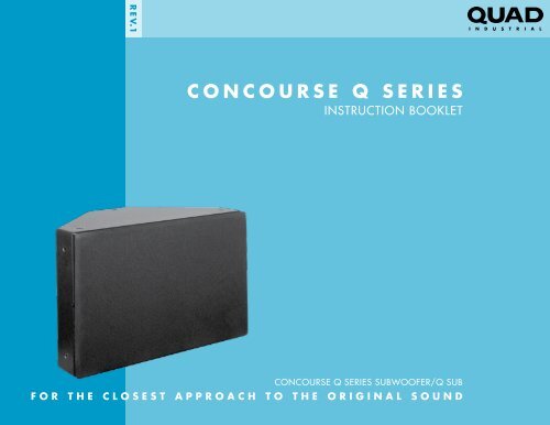 CONCOURSE Q SERIES - Quad Industrial