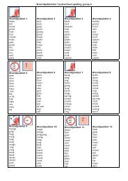 Woordpakketten groep 5 Taalverhaal spelling - Het Visnet