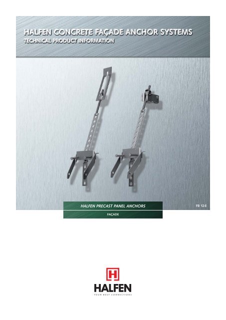 HALFEN Concrete Facade Anchor Systems
