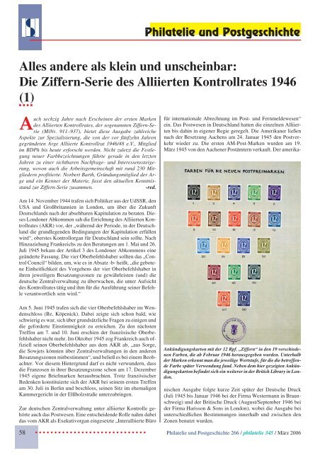 Teil 1 - Arbeitsgemeinschaft Alliierter Kontrollrat 1946-48