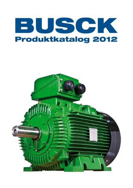Produktkatalog 2012 - Busck