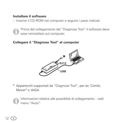 12 Installare il software