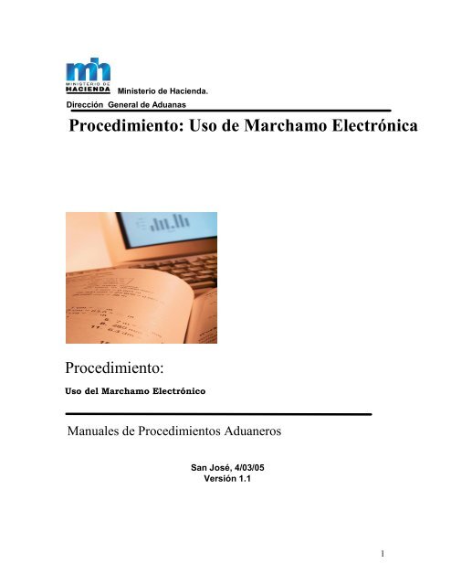 Proceso Uso de marchamo