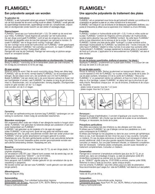 FLAMIGEL® FLAMIGEL® - Flen Pharma