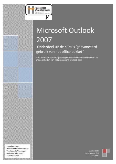 Microsoft Outlook 2007