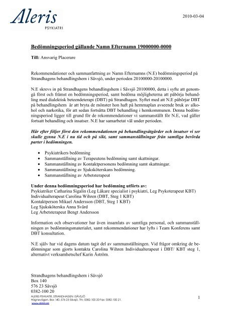 Bedömning avidentifierad.pdf - Aleris