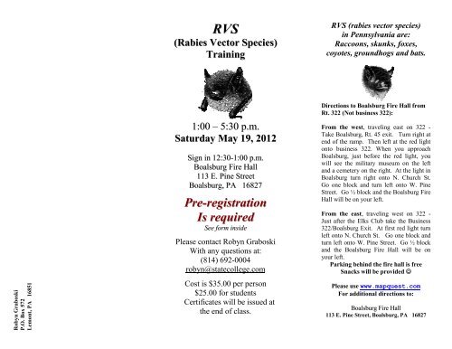 What Is A Rabies Vector Species