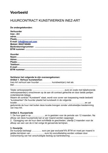 Huurcontract inkijken - Chiro Hekeko.be