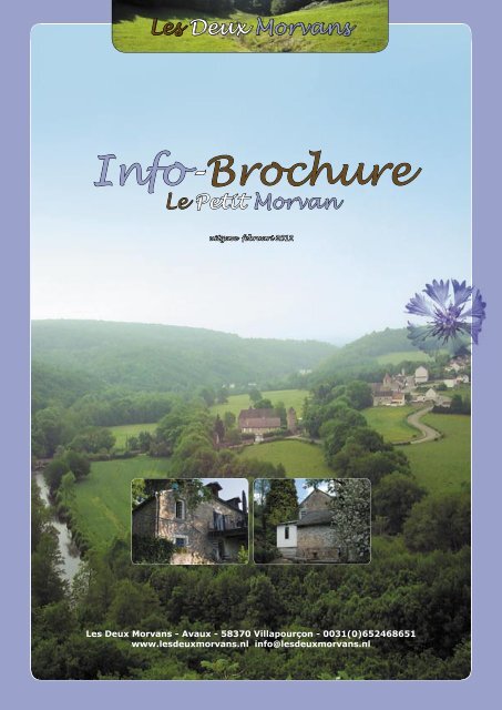 infobrochure le petit morvan.indd - Welkom bij Les Deux Morvans