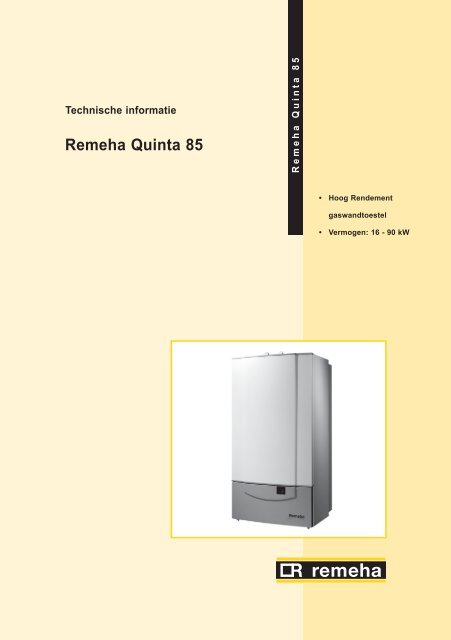 Remeha Quinta 85