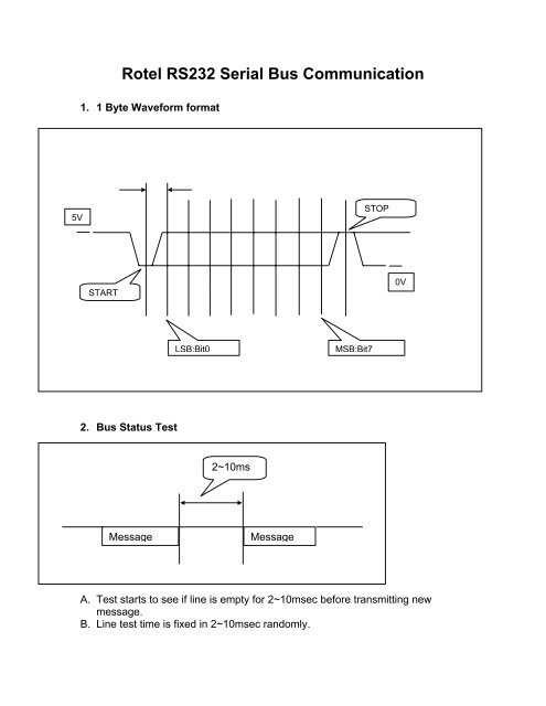 Rs232 bus amplifier