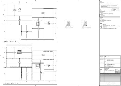 2011-141 V1 - 1/6 Legplan - Afdekking Niv +1 Welfselplan ...