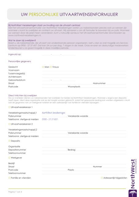 Het Uitvaartwensenformulier downloaden