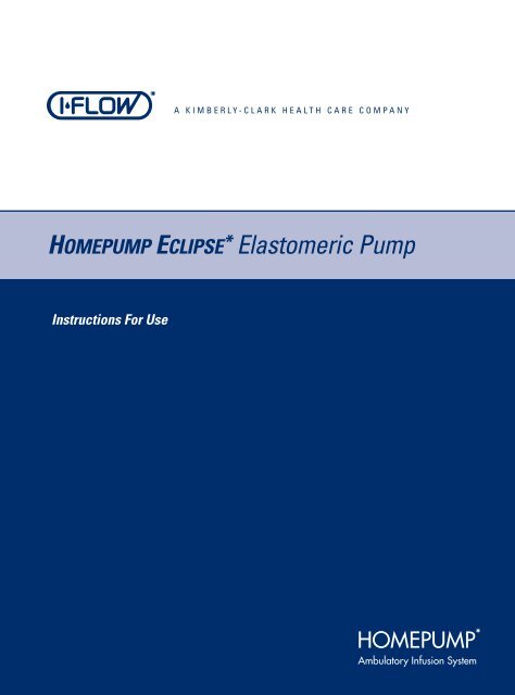 Eclipse Elastomeric Pump Directions