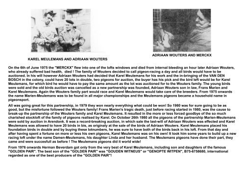 KAREL MEULEMANS AND ADRIA