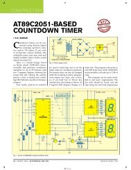 Microcontroller-based Speedometer-Cum-Odometer - Kits 'n' Spares