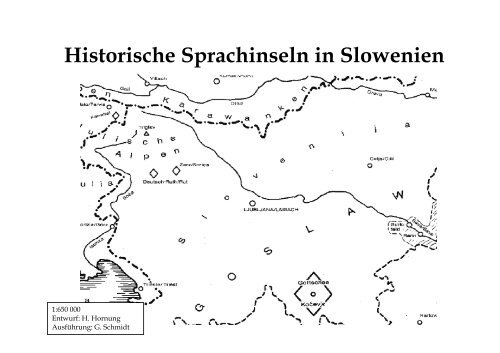Historische Sprachinseln in Slowenien - Sprachinselverein