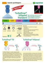 Was bringt die Neue Düse TurboDrop HiSpeed - Agrotop GmbH