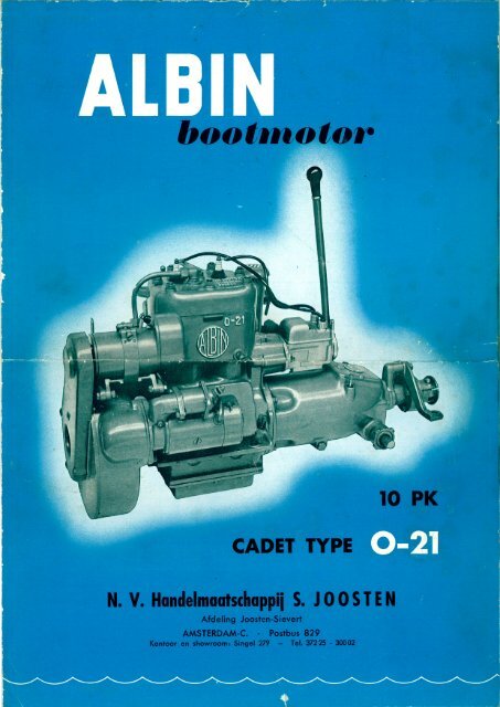 Albin O21 Brochure - Albinmotor.nl