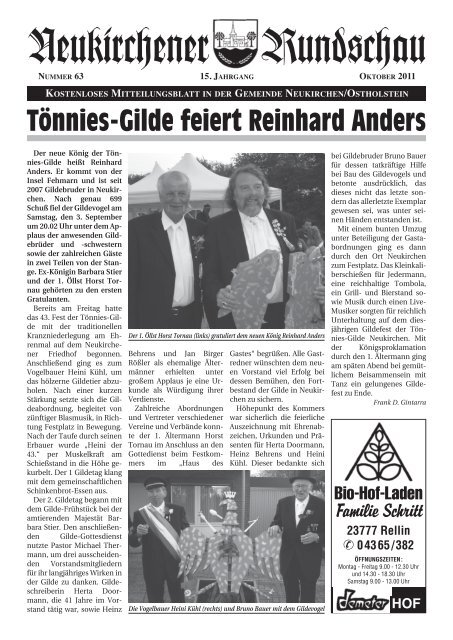 Badminton Rundschau - Ausgabe 7/2011 - BLV-NRW