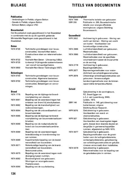 BIJLAGE TITELS VAN DOCUMENTEN - AB-FAB