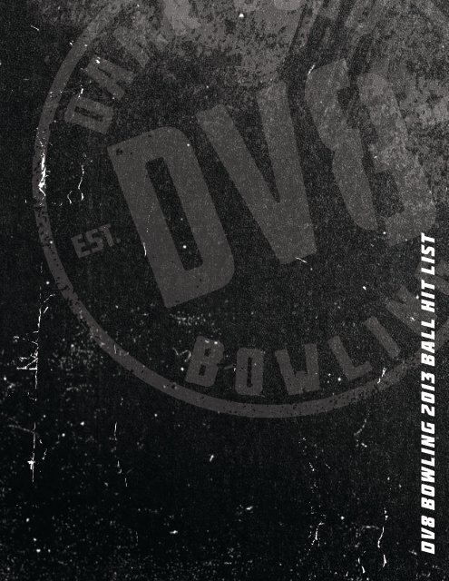 DV8 Ball Catalog