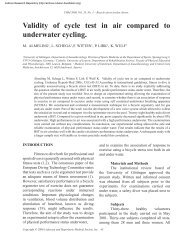 YMCA Cycle Ergometer Submaximal Test - Canadian Society for ...